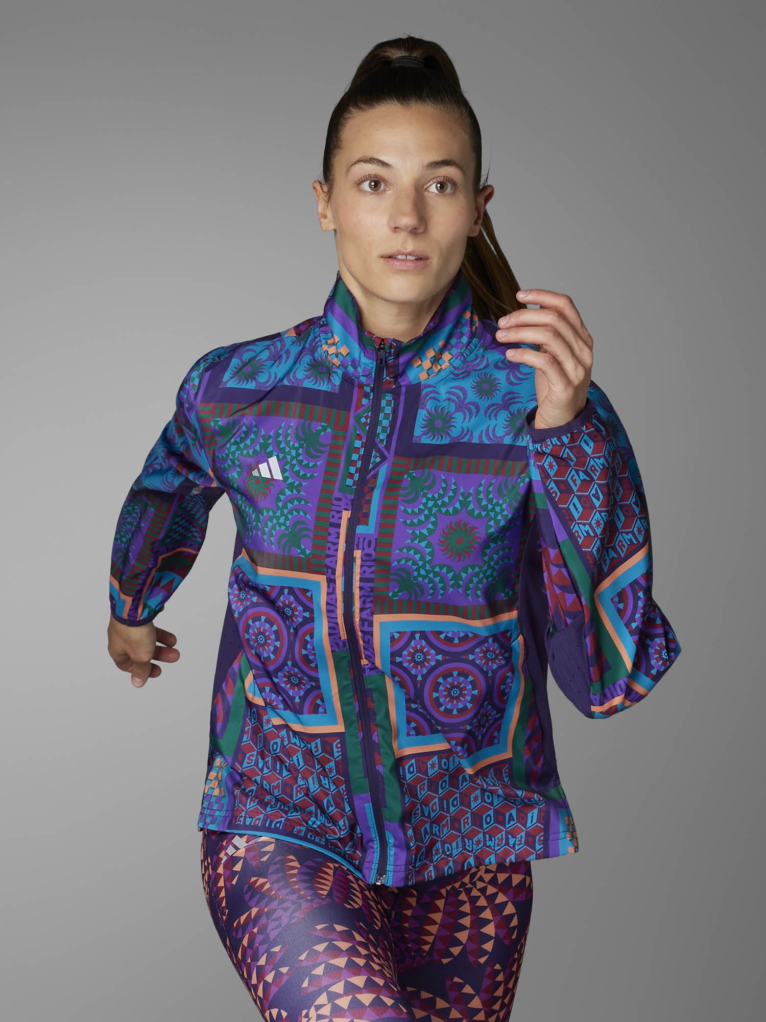 Campera Adidas Adizero Farm