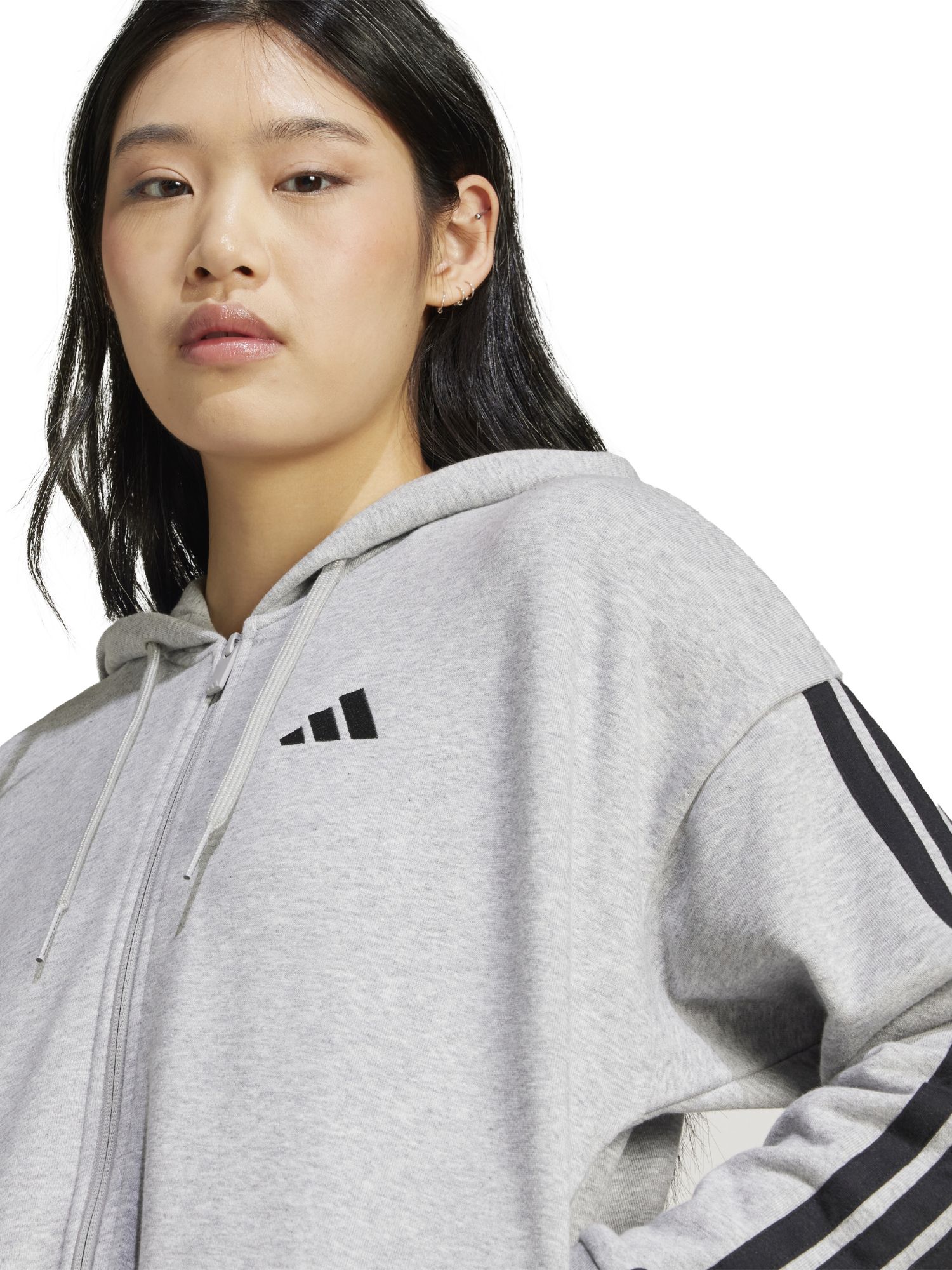 Campera Adidas Essentials French Terry 3 Stripes